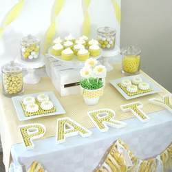 Daisies / Summer "Yellow Summer Daisy Party" | Catch My Party