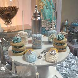 Chic Baby Boy / Baby Shower "Baby Blue and Silver Shower! " | Catch My ...