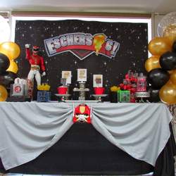 POWER RANGERS / Birthday "Power Rangers Megaforce! " | Catch My Party