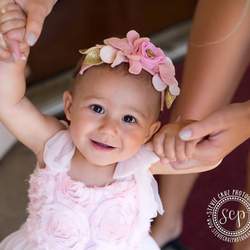 Pink and Gold Twinkle Twinkle / Birthday "Violet Everly Turns One ...