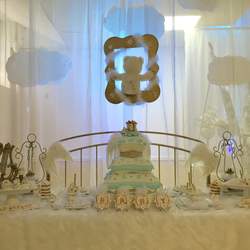 Angel / Heaven Teddy Bears / Baby Shower "A Baby is a Gift of God ...