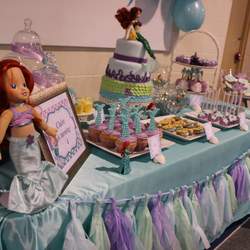 Ariel mermaid / Birthday "Claire's Ariel Party " | Catch My Party