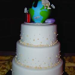 World Wedding Cake / Birthday "Wedding cake" | Catch My Party