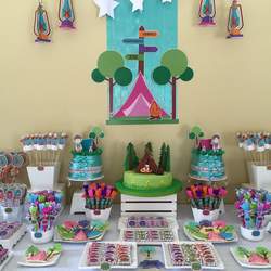 Camping / Summer Camp / Birthday "Camp birthday party" | Catch My Party