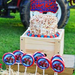 Tractor, Farm / Birthday "Classic Red Tractor Party" | Catch My Party