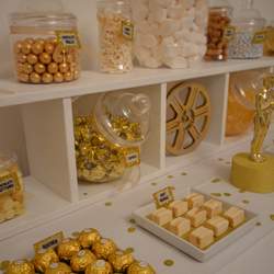 Hollywood Oscars / Movie Night "Hollywood Oscars Sweet Table" | Catch ...