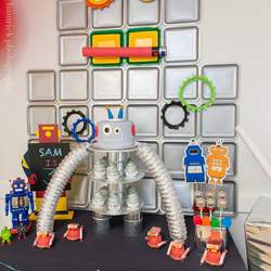 Robots / Birthday "Beep! Beep! Robots!" | Catch My Party