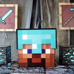 Minecraft / Birthday "Diamond's Are A Birthday Boys Best Friend ...
