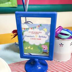 George & Dinosaur Theme / Birthday "Francisco's George Pig Party ...