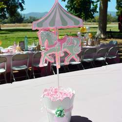 Carousel / Birthday "Vintage Carousel 1st birthday party for Alina ...