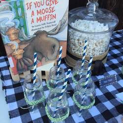 If you Give a Moose a Muffin... / Birthday "Moose-Camper Party" | Catch ...