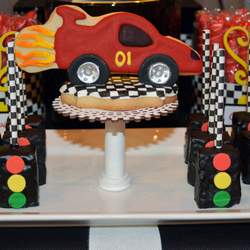 Race Car / Birthday "Race to the Finish Line" | Catch My Party