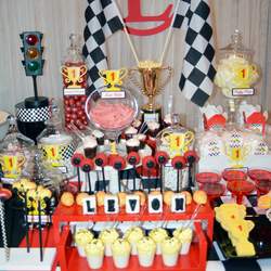 Race Car / Birthday "Race to the Finish Line" | Catch My Party