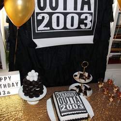 Pizza / Birthday "Straight Outta 2003 13th birthday party" | Catch My Party