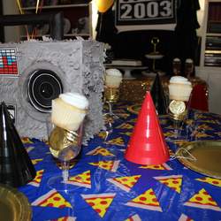 Pizza / Birthday "Straight Outta 2003 13th birthday party" | Catch My Party