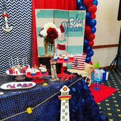 Nautical 1first year / Birthday "Nautical 1st year" | Catch My Party