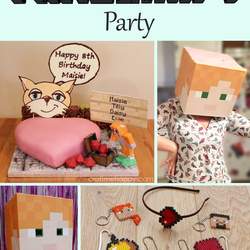 Minecraft Party Ideas for a Girl Birthday | Catch My Party