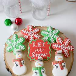 Snowman / Holiday Party "Let It Snow Holiday Party" | Catch My Party