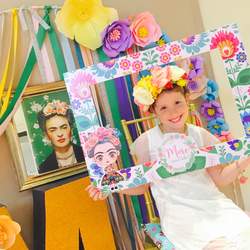 Frida Kahlo - mexican party / Birthday "Frida Kahlo-Viva la Vida ...