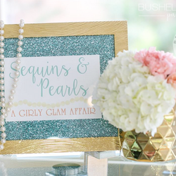 Glam Party / Birthday "Sequins & Pearls Party" | Catch My Party