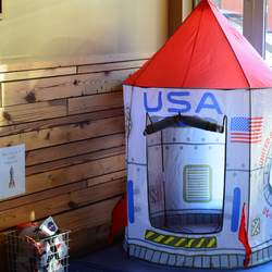 Outerspace / Birthday "Out of This World, Retro Space-Themed 1st ...