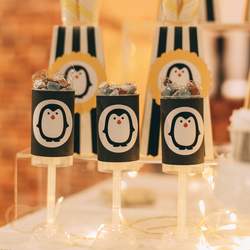 Penguin Themed / Baby Shower "100th days celebration" | Catch My Party