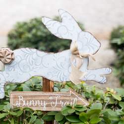 Bunnies / Rabbits / Baby Shower "Twin Bunny Baby Shower" | Catch My Party