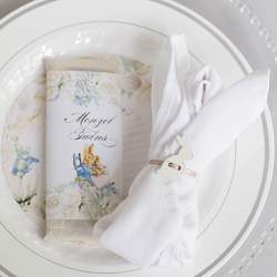 Bunnies / Rabbits / Baby Shower "Twin Bunny Baby Shower" | Catch My Party