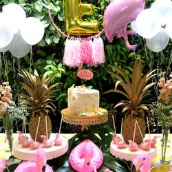 Tropical Flamingo Theme / Birthday "Tropical Flamingo Theme" | Catch My ...