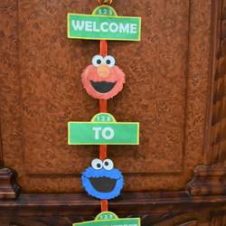 Sesame Street / Birthday "Yousef's DIY Sesame Street Birthday Party ...