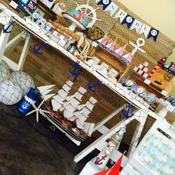 NAUTICAL / Birthday "Nautical & Sailing birthday party" | Catch My Party