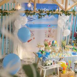 Beach Theme / Birthday "Beach 1st Birthday party" | Catch My Party