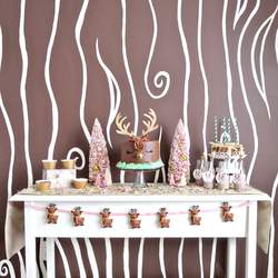 Reindeer / Winter Playdate "Girly Reindeer Party" | Catch My Party