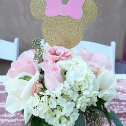 Minnie Mouse / Birthday "Floral Minnie Mouse Party " | Catch My Party