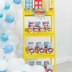 Superman / Birthday "Super Aaron Turns 4" | Catch My Party