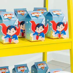 Superman / Birthday "Super Aaron Turns 4" | Catch My Party