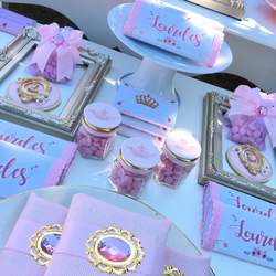 Princess / Baby Shower "Princess birthday party" | Catch My Party