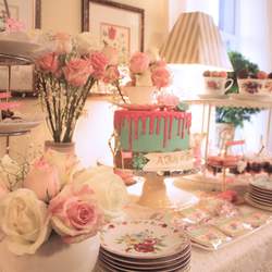 Tea Party / Tea Party "Afternoon Tea Baby Sprinkle" | Catch My Party