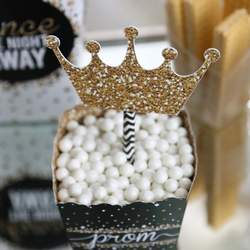 Prom / Graduation/End of School "Black and Gold Glam Prom" | Catch My Party