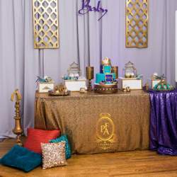 Arabian Nights/Aladdin / Baby Shower "Baby Baptiste Shower" | Catch My ...