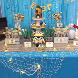 Spongebob / Birthday "Best Day Ever Spongebob Pool Party" | Catch My Party