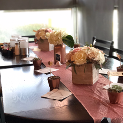 Communion / Communion "Rose Gold Rustic Communion" | Catch My Party