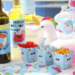 Pool / Summer "Make A Spash Birthday Party" | Catch My Party