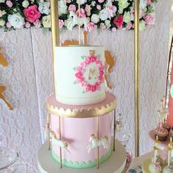 Carrousel / Birthday "Milena's Carousel 1st birthday party" | Catch My ...