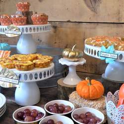 Fall Theme / Breakfast Bar "Rustic Fall Breakfast Bar" | Catch My Party