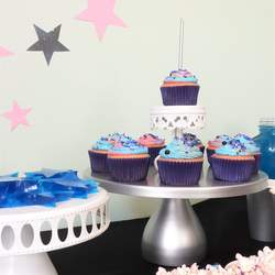 Galaxy and Twinkling Star / Birthday "Galaxy & Twinkling Star Themed Birthday Party" | Catch My ...