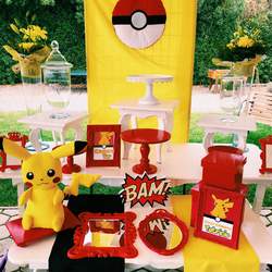 Pokemon / Birthday "Pikachu and the Pokémon world birthday party ...