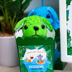 Dogs / Puppies / Birthday "Bow Wow Luau // Tropical Puppy Party ...