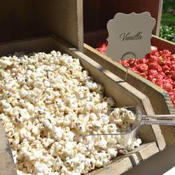 Rustic Wedding / Wedding "Cakes & Corn Rustic Wedding Popcorn Bar ...