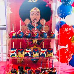Wonder Woman / Birthday "Wonder Woman Pool Party " | Catch My Party